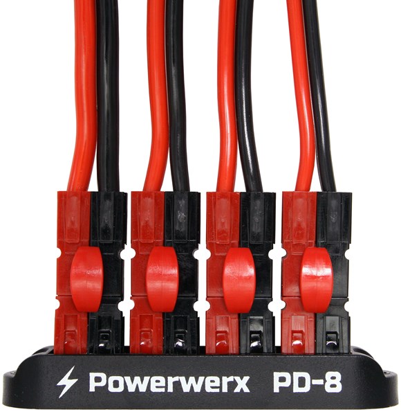 8 Position Power Distribution Block for 15/30/45A Powerpole Connectors ...