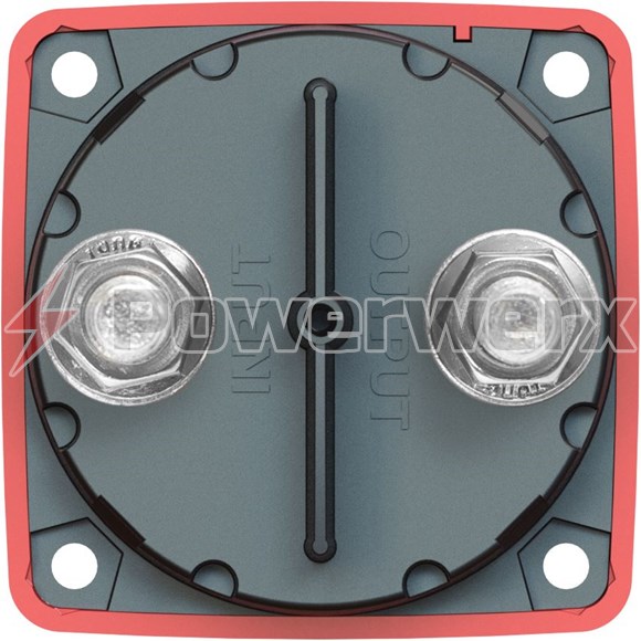 Blue Sea 6006 m-Series Mini Battery Switch Single Circuit On Off Red ...