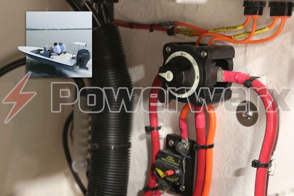 Blue Sea 6007200 m-Series Mini Selector Dual Battery Switch Black ...