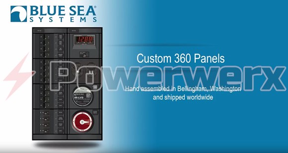 Design a Blue Sea Systems Custom 360 Panel for AC/DC Power Distribution ...