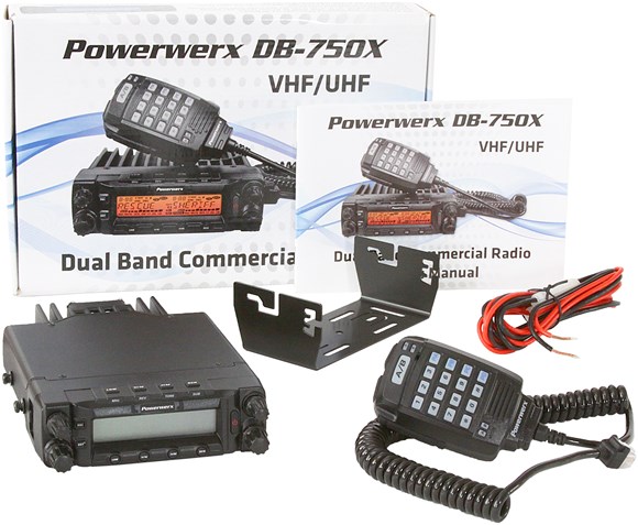 Powerwerx DB-750X Dual Band VHF/UHF 750 Channel Commercial Mobile Radio ...