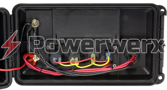 Powerwerx PWRbox Portable Power Box for 12-15Ah SLA or AGM Batteries ...