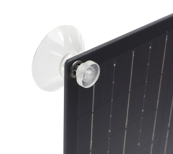 Powerwerx SP20W 20W Solar Panel with Suction Mounts, Ideal for Vehicle ...